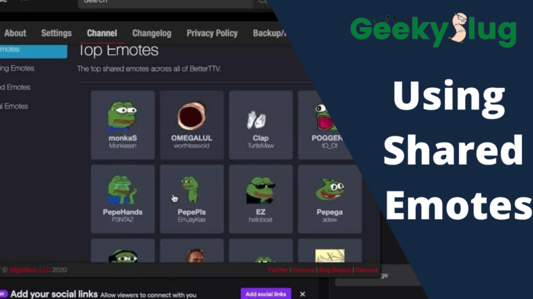 How To Use BTTV Emotes on YouTube — Geekyslug